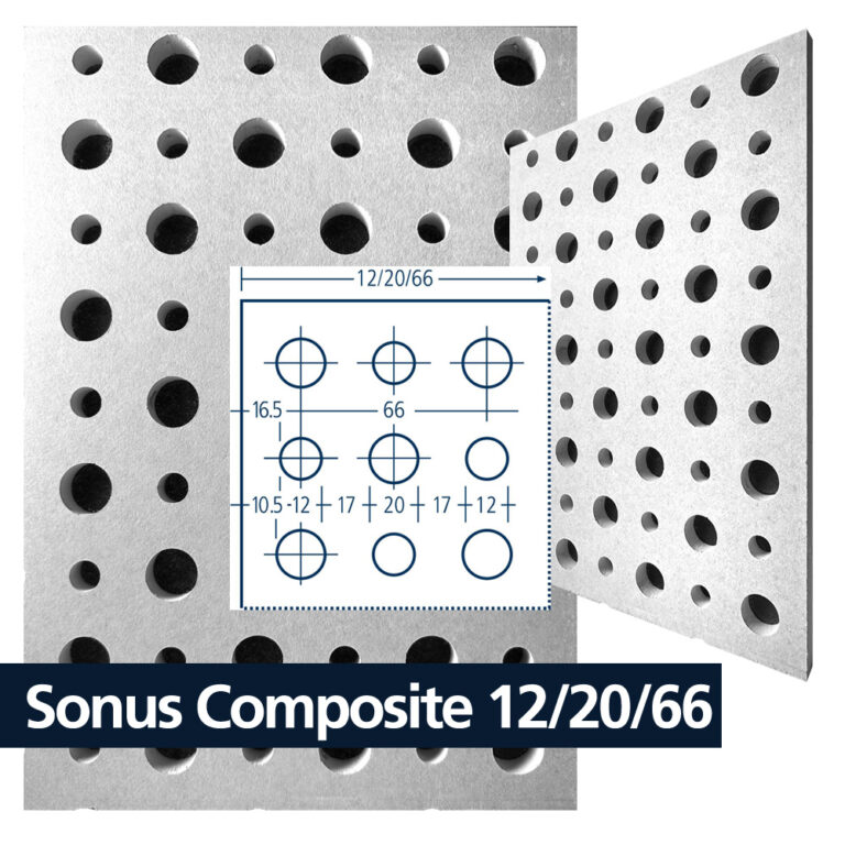 Sonus » Perforated Gypsum Drywall Board - Gypsorb