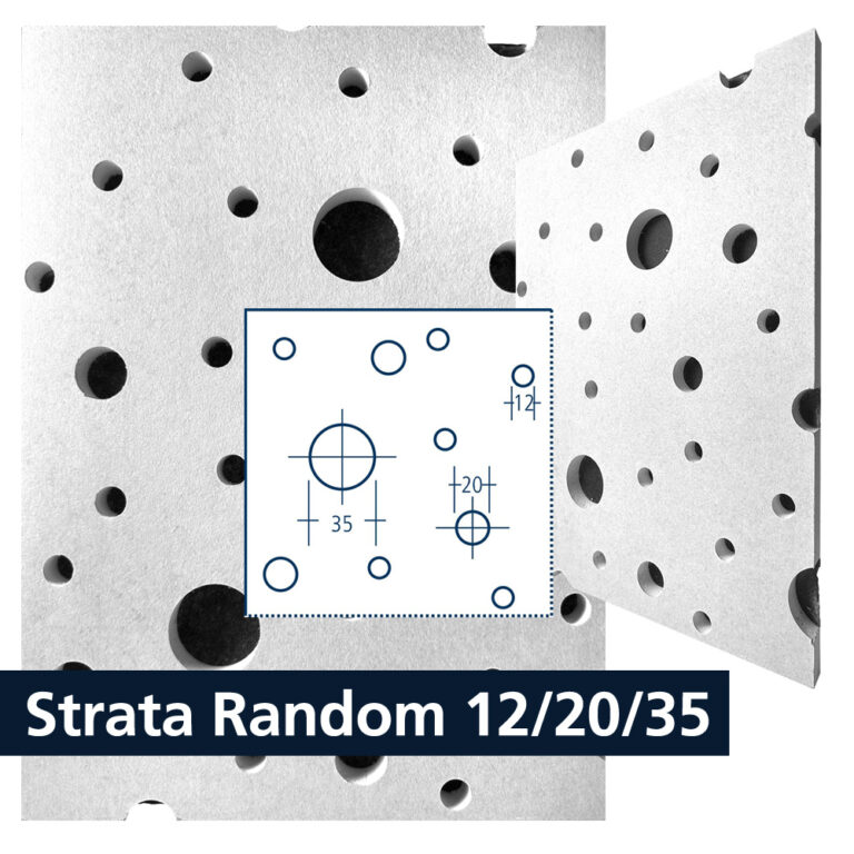 Strata » Perforated Gypsum Drywall Board - Gypsorb