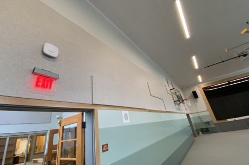 Thompson Elementary Historic School » Perforated Gypsum Drywall Board ...