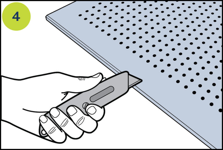 Gypsum Curved Installations » Perforated Gypsum Drywall Board - Gypsorb