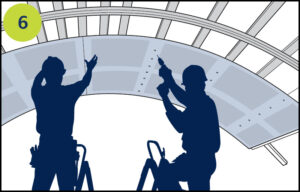 Gypsum Curved Installations » Perforated Gypsum Drywall Board - Gypsorb