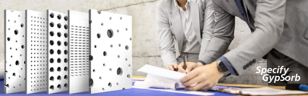 Perforated Gypsum Board by GypSorb